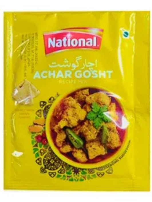 National Achar Gosht 22g - Olena Grocery Store